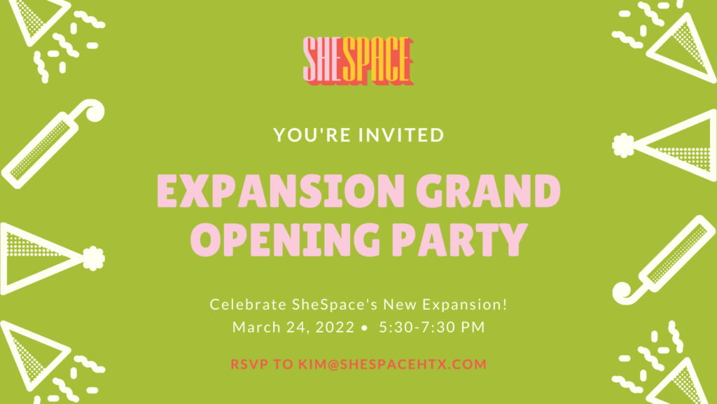 Events At SheSpace - SheSpace HTX